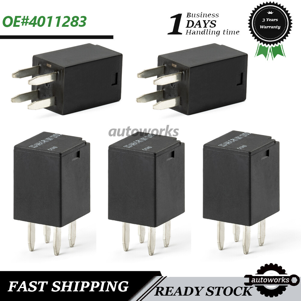 5pcs Cooling Fan Relay For Polaris Ranger 570 700 800 900 1000 4011283 ...