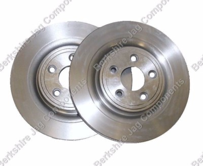 FOR JAGUAR - XF REAR BRAKE DISCS VENTED C2C25339 | eBay UK
