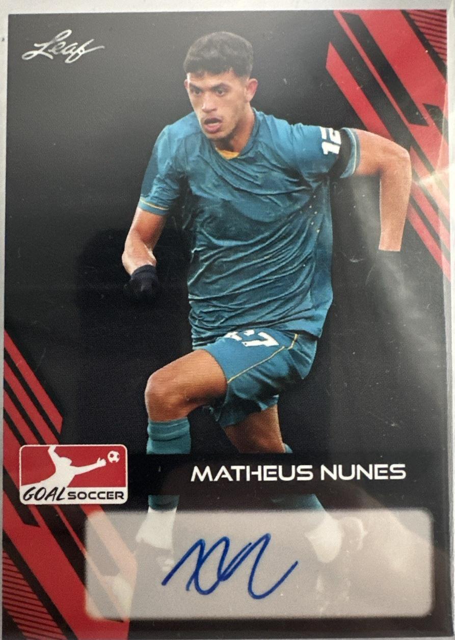 2023 Leaf Goal - Matheus Nunes #BA-MN2 (AU) for sale online | eBay