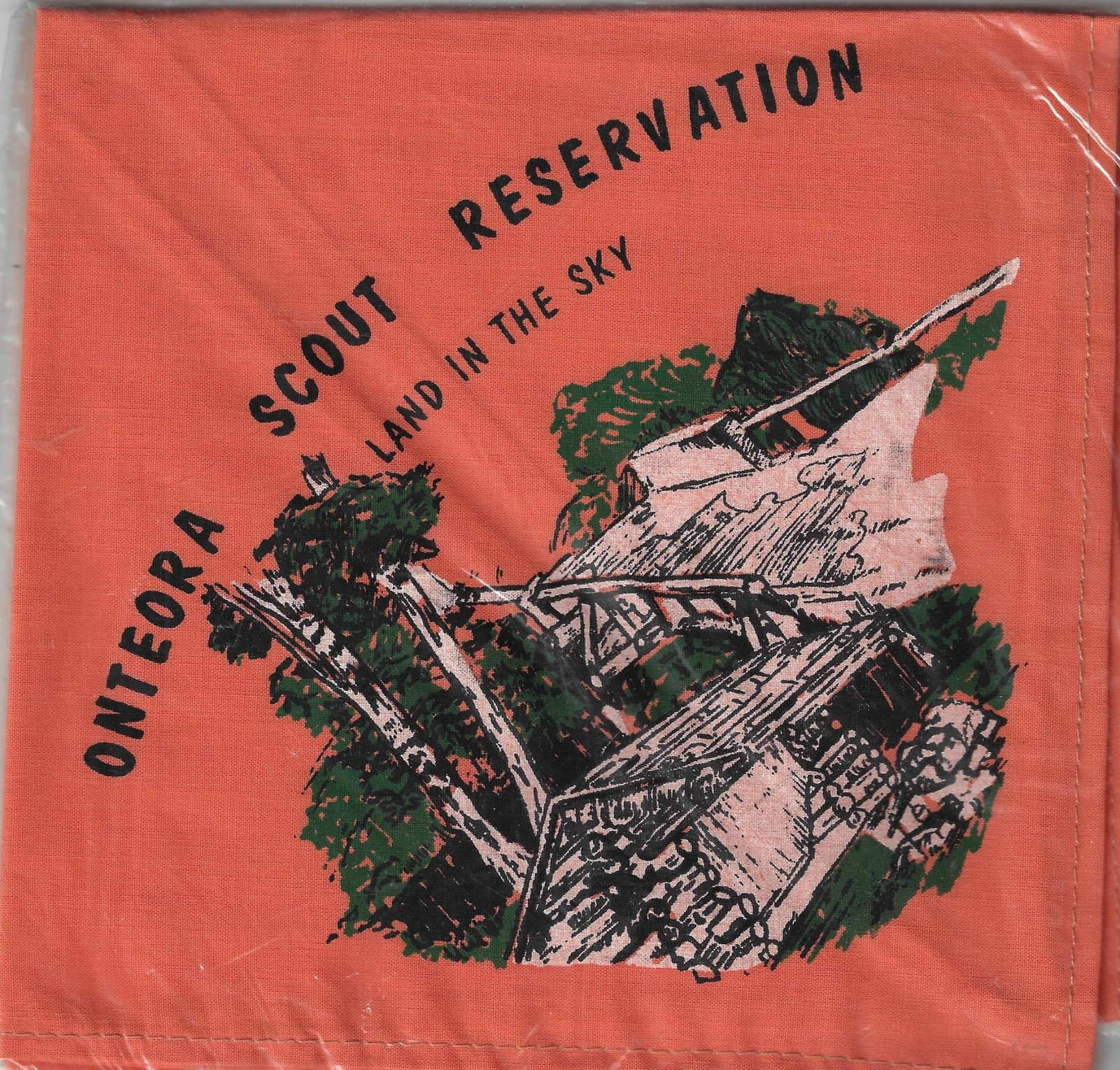 Onteora Scout Reservation Land In The Sky Red Neckerchief [NC-1636] | eBay
