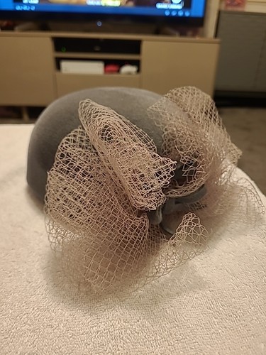 Stunning Edward Mann Ladies 1960s Grey Real Rabbit Flapper Hat | eBay UK