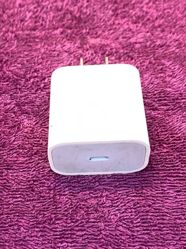 Genuine OEM Apple USB-C 20W Fast Charger Power Adapter A2305 MHJA3AM/A ...