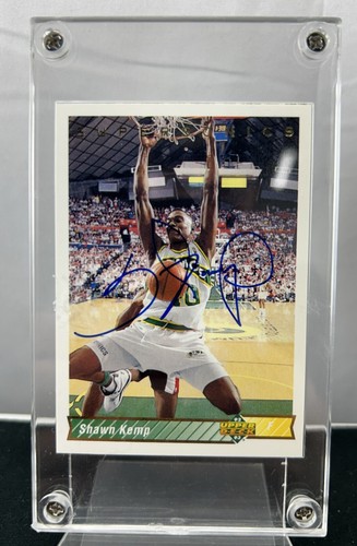 1992-93 Upper Deck Shawn Kemp Autograph with Apex Cert! | eBay