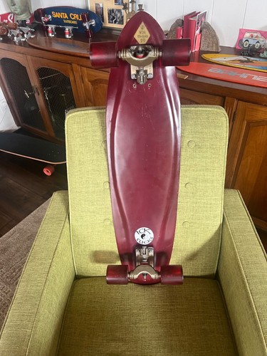 Vintage 1970 Skateboard ICK STICKS Skatboard Gull Wing. FIbreflex ...