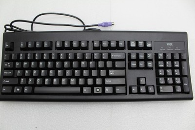 2GPHD NEW Wyse Dell Keyboard KB-3923 Black 104 Key Pad PS/2 6-pin Plug ...