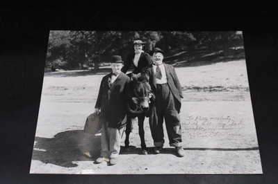 Rosina Lawrence Signed 11x14 Photo Laurel/Hardy Autograph Richard Bann ...