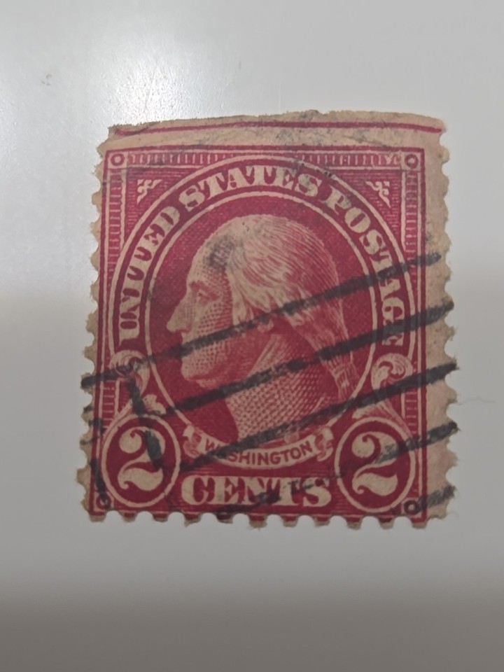 Very Rare George Washington Red Two 2 Cent Postage Stamp | eBay