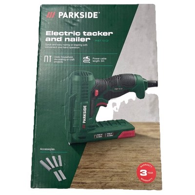 Parkside Electric Tracker & Nailer Brand New Factory Sealed | eBay