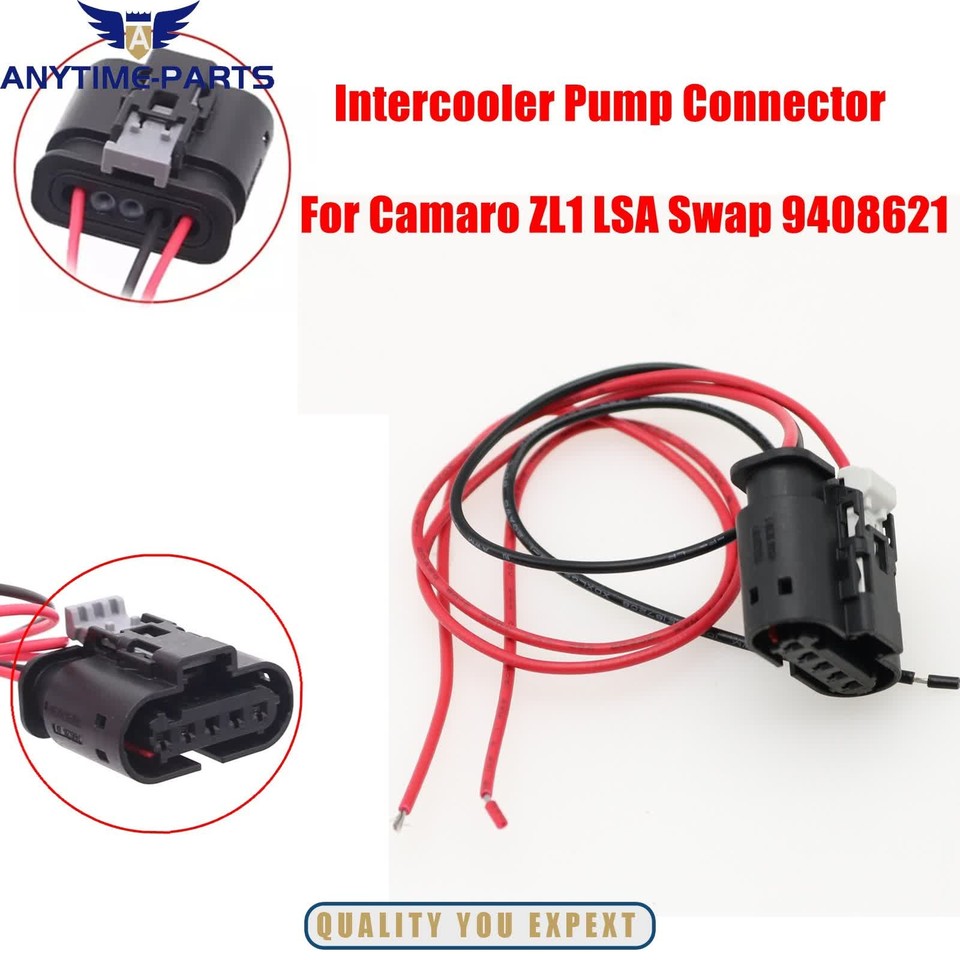 New Intercooler Pump Connector Plug Harness for Camaro ZL1 LSA Swap USA ...