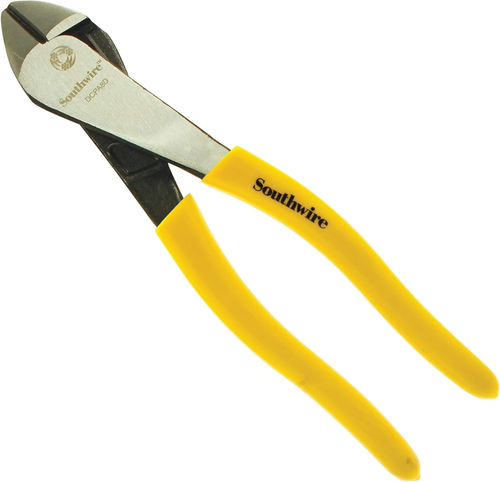 DCPA8D 8" Angled Head High-Leverage Diagonal Cutting Pliers with Dipped ...