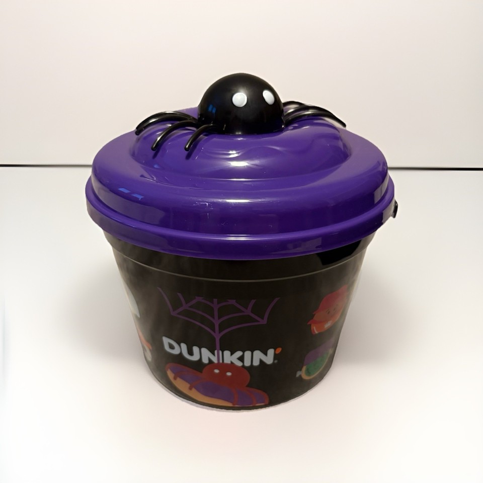 IN HAND - Dunkin Donuts Halloween Munchkin Bucket 2025 | eBay