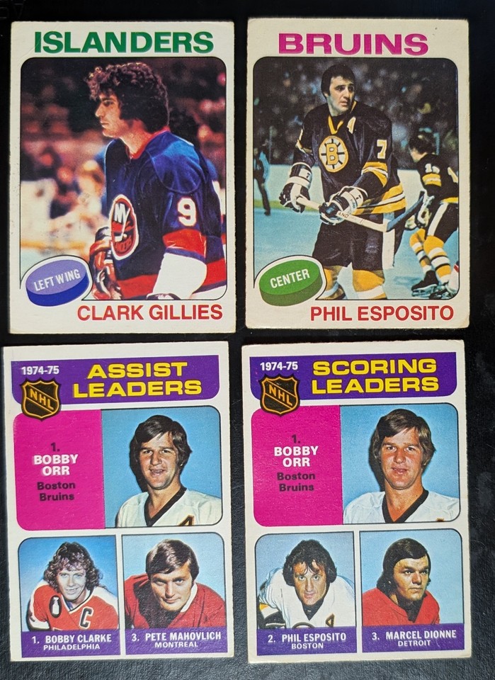 1975-76 OPC complete set Bobby Orr Guy Lafleur Ken Dryden | eBay