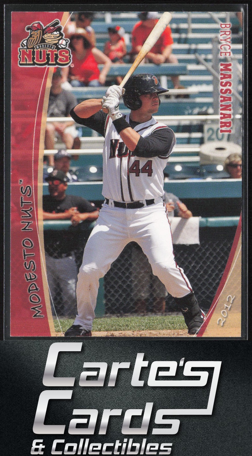 Bryce Massanari 2012 Grandstand Modesto Nuts #NNO Modesto Nuts | eBay