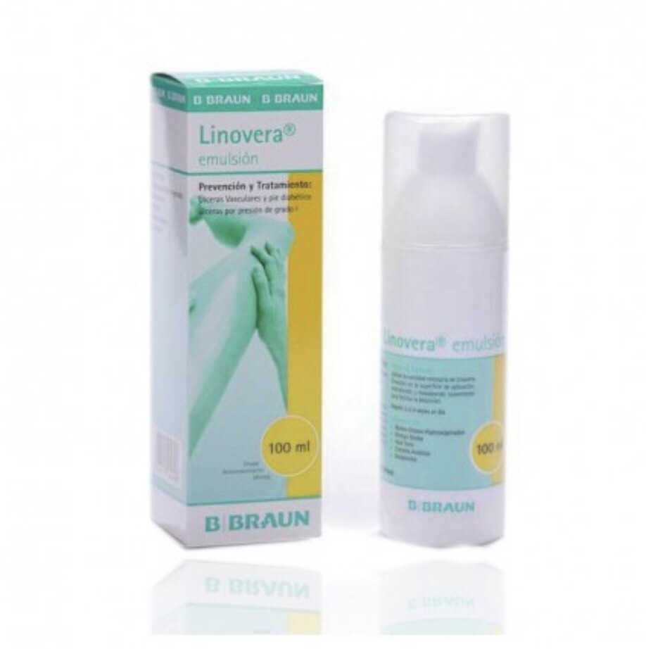 LINOVERA Emulsion 100ml.Prevention & Treatment Vascular Ulcers and ...