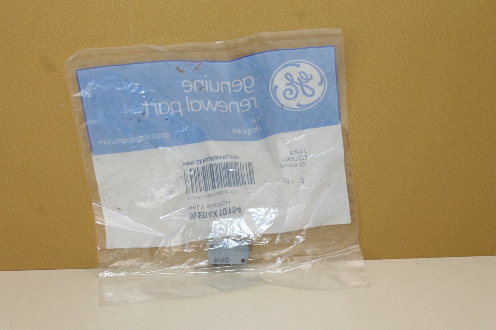 OEM GE Dryer Belt Switch WE04X10154 for sale online | eBay