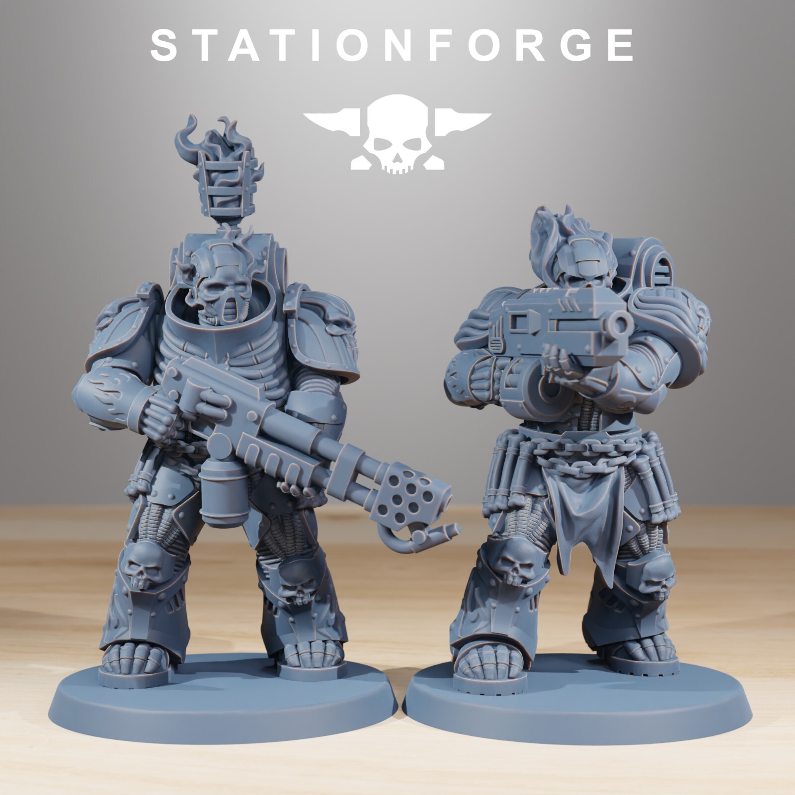 Stationforge Miniatures Socratis Doom Reaper Tabletop Sci Fi Grim Dark ...