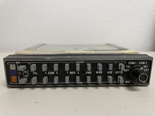 Bendix King KMA 24 TSO Audio Panel with Tray P/N 066-1055 | eBay