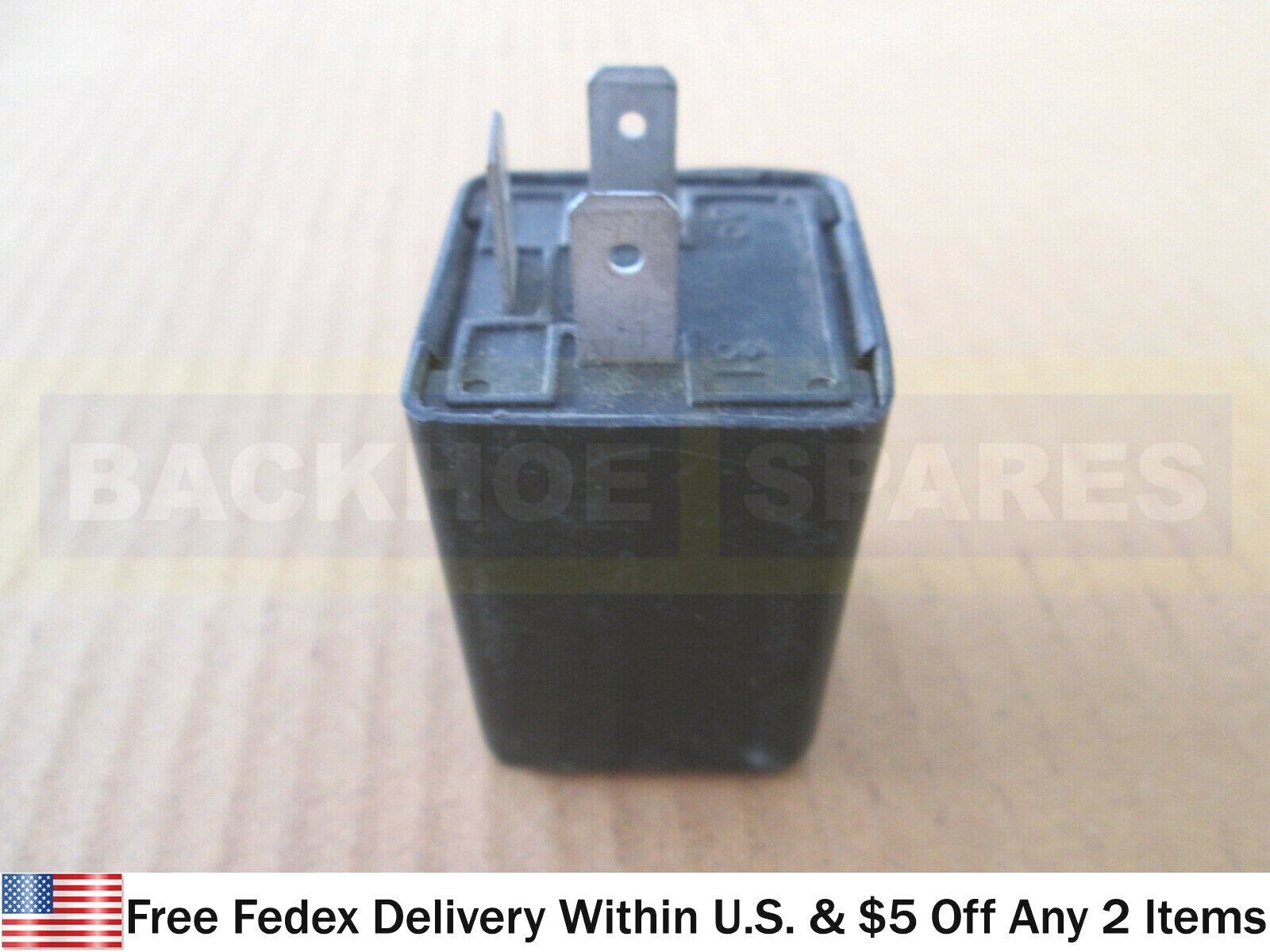 JCB PARTS - RELAY, 12 V FLASHER, SET OF 3 PCS. (PART NO. 40/303389 716 ...