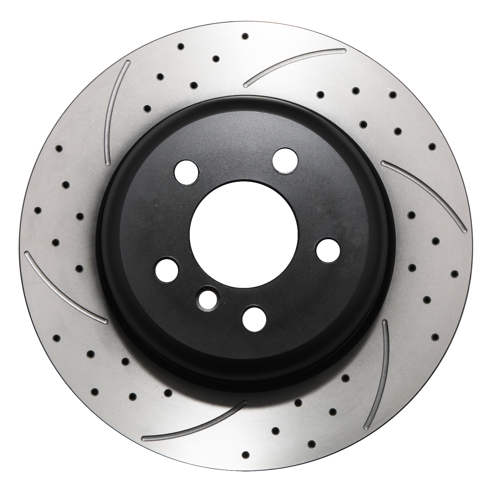 REAR DRILLED GROOVED 330MM BRAKE DISCS FOR BMW 5 SERIES F10 F11 518D ...