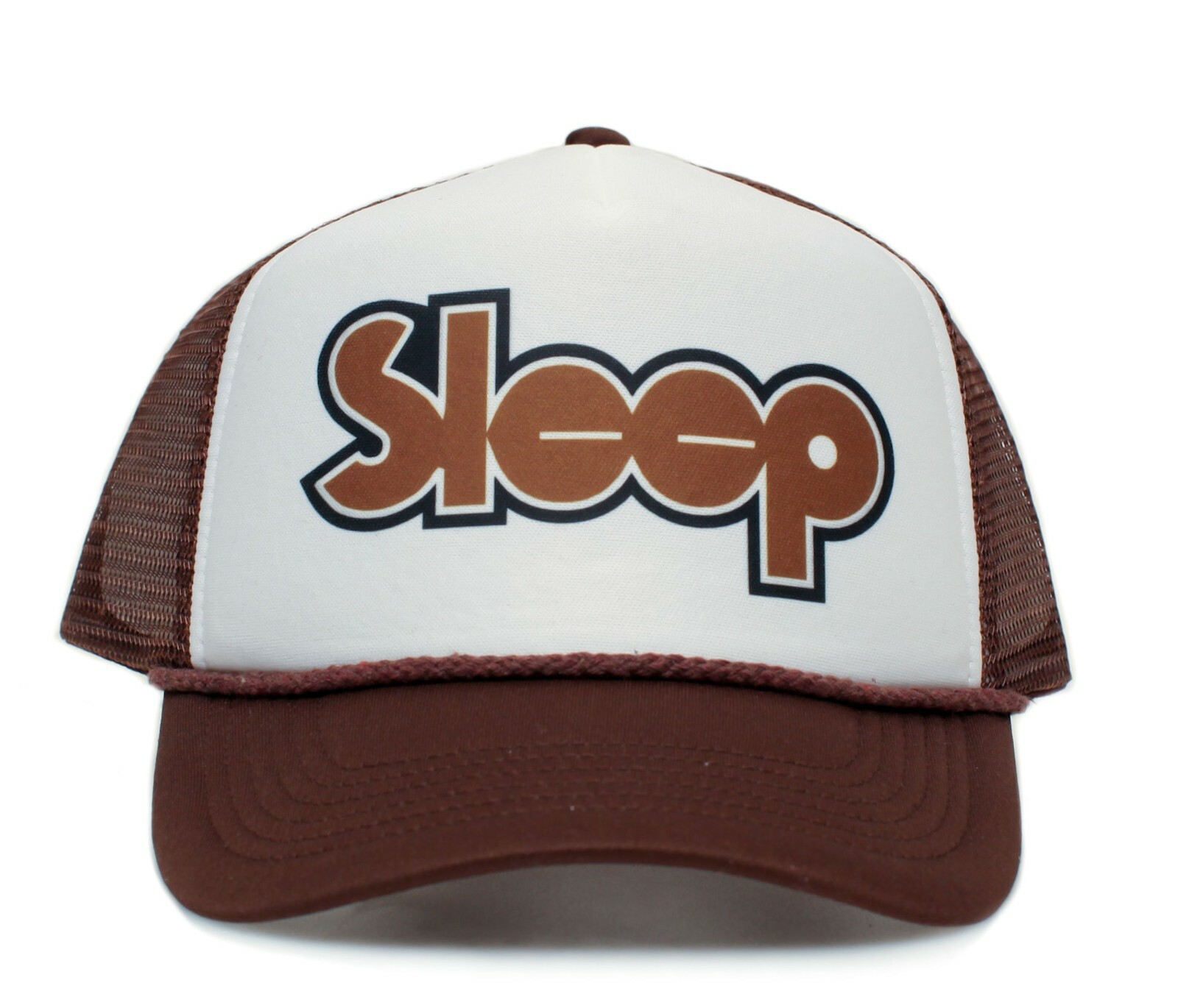 Sleep Rock Band Truckers Hat Stoner Adjustable One-Size Adult Cap Multi ...
