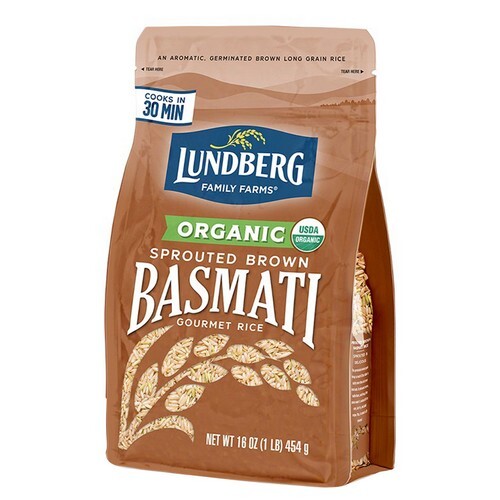 Organic Sprouted Brown Basmati Rice 16 Oz (Case Of 6) By Lundberg | eBay