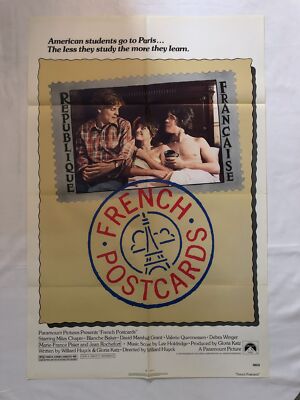 French Postcards, 1979 Vintage original one sheet movie poster, Comedy ...