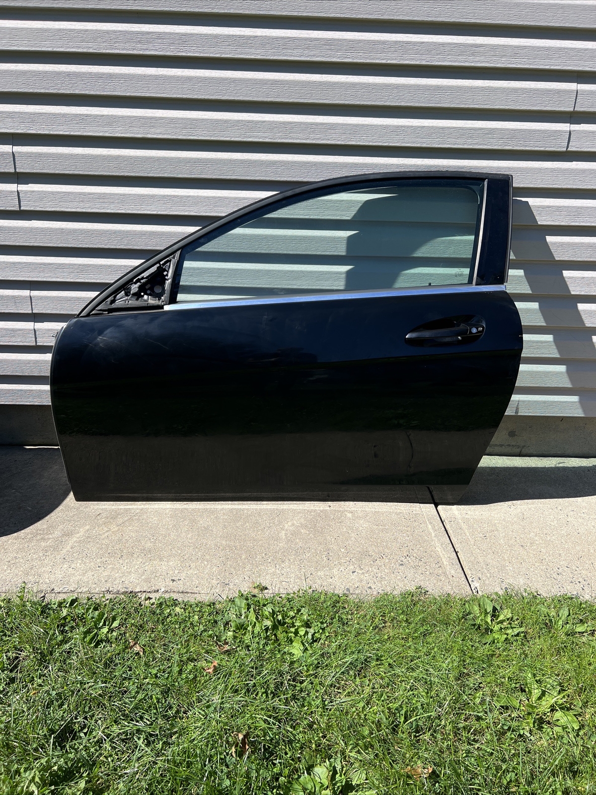 12-14 Mercedes W204 C350 C250 Coupe Left Exterior Door Shell Frame ...