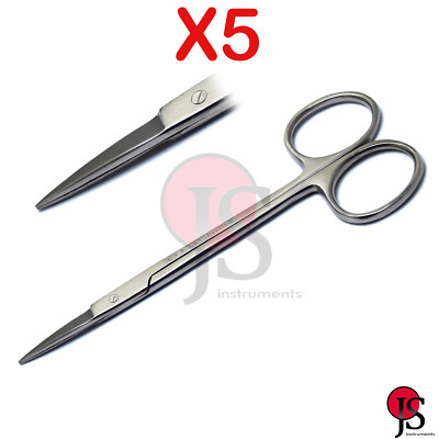 Iris Scissors Straight Tip Dental Surgery Shears 12 cm Surgical ...