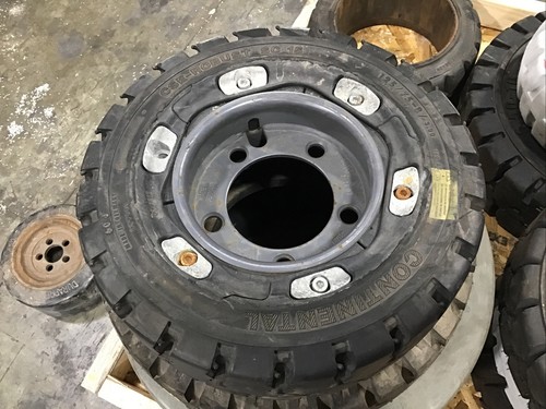 Continental Sc 15 Solid Forklift Tire 15x4.5-8 3" rim 125/75-8 ...