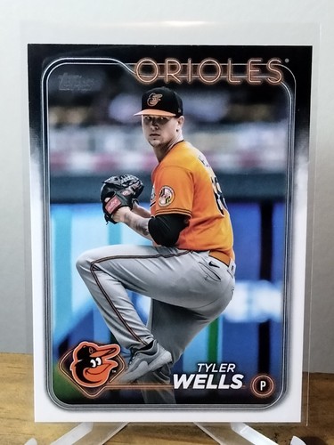 TYLER WELLS 2024 Topps Series One Baseball #251 Baltimore Orioles ...