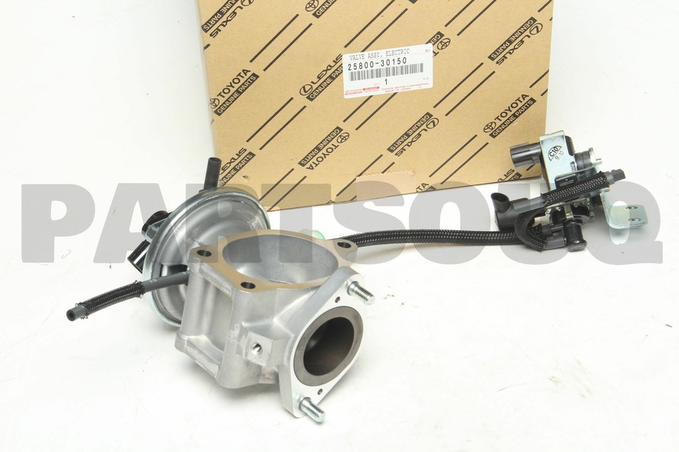 2580030150 Genuine Toyota VALVE ASSY, ELECTRIC EGR CONTROL 25800-30150 ...