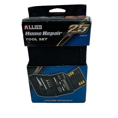 ALLIED HOME REPAIR TOOL SET 25 PIECE SET. NEW WITH BOX | eBay