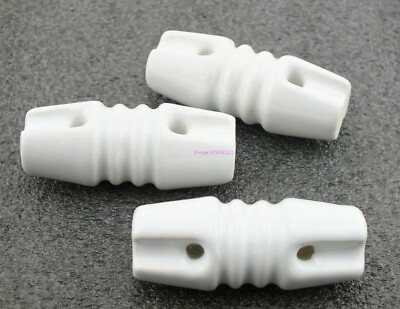 Antenna Insulator Ceramic Dog Bone HF Dipole Vee Endfed Wire Set of 3 ...