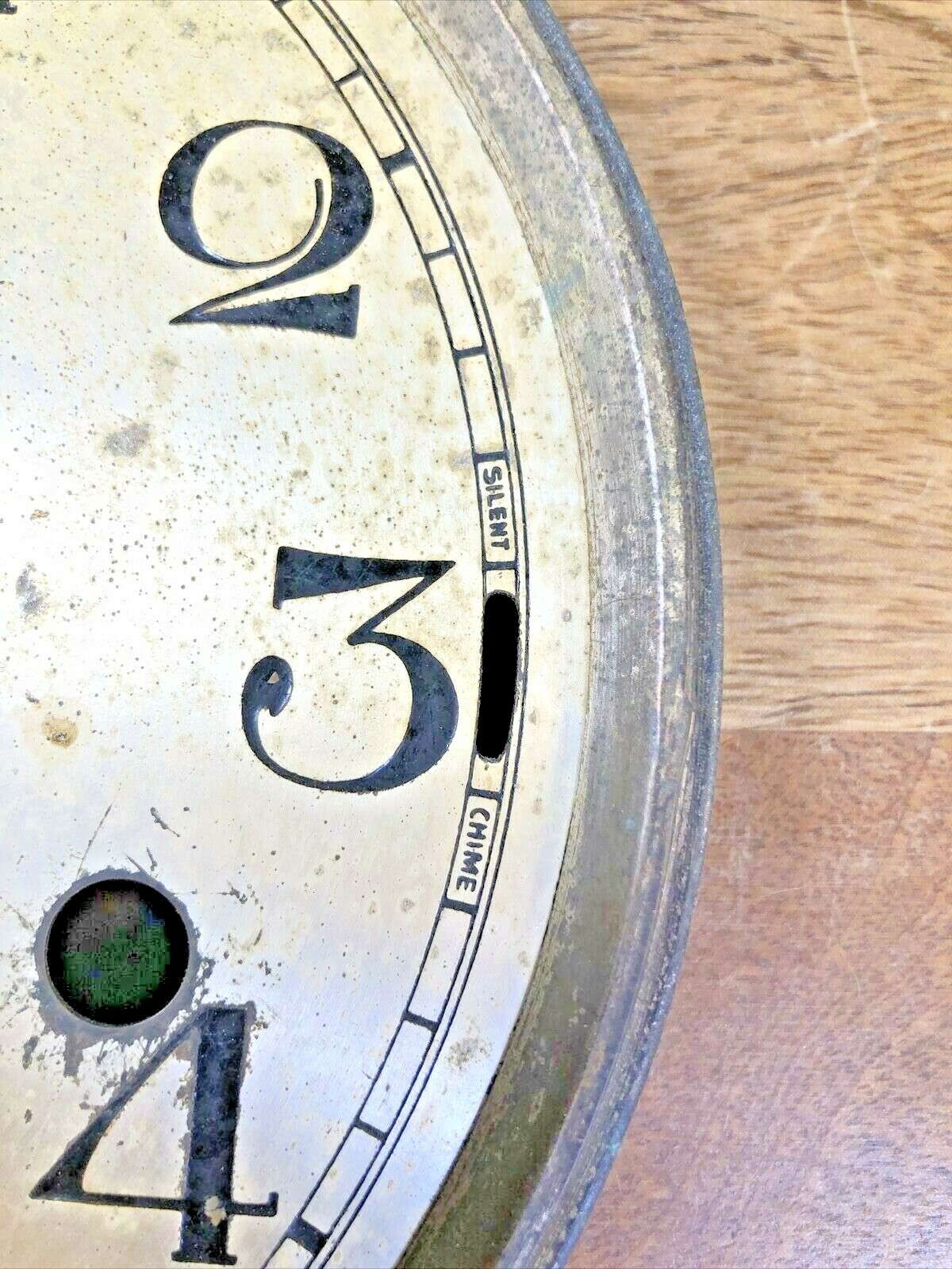 Kienzle Clock Dial Pan 7 5/16 Inch Diameter (See Pics To ID Mvmt ...