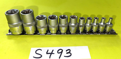 CORNWELL TOOLS 11 PIECE MULTI DRIVE INSIDE TORX SOCKET DRIVER SET E4 ...