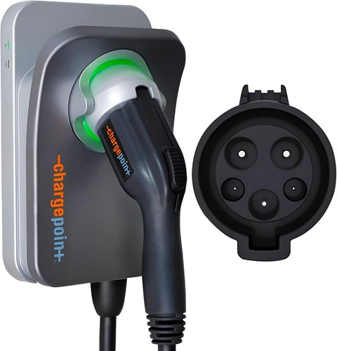 ChargePoint HomeFlex Level 2 EV Charger Grey Hardwired (J1772)-Non ...