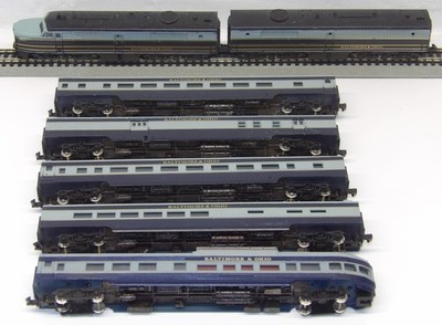 N scale B & O ALCO FA2 A & B diesel (made in Japan) w/ Con-Cor ...