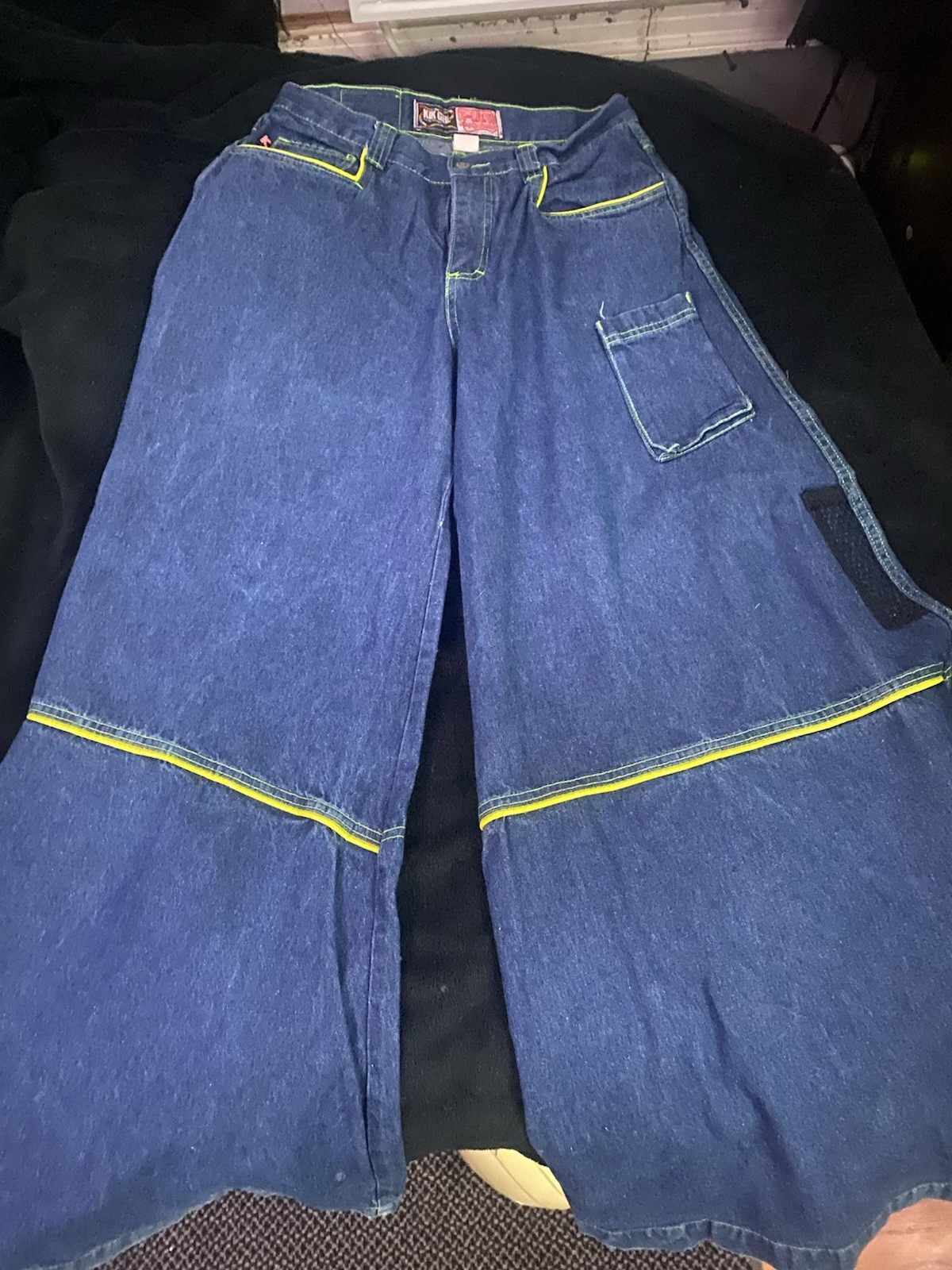Vintage 90s Kik Girl Candy Land Raver Jeans Made In U… - Gem