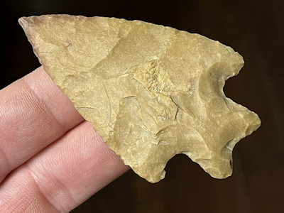EXCEPTIONAL PEDERNALES POINT TEXAS ARROWHEAD AUTHENTIC INDIAN ARTIFACT ...