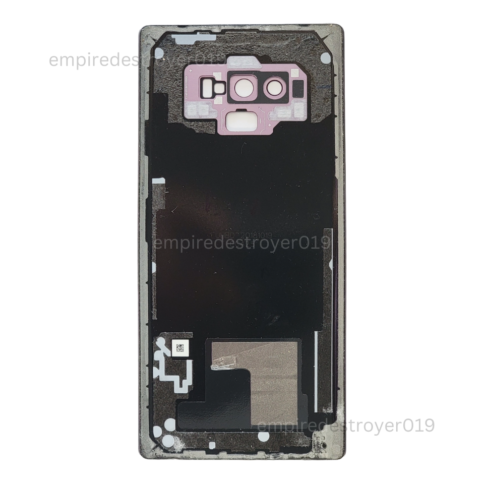 USED Original Samsung Galaxy Note 9 SM-N960 Back Glass Cover, Lavender ...