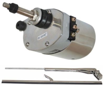 New Stainless Steel Windscreen Windshield Wiper Motor Kit Set 280mm ...