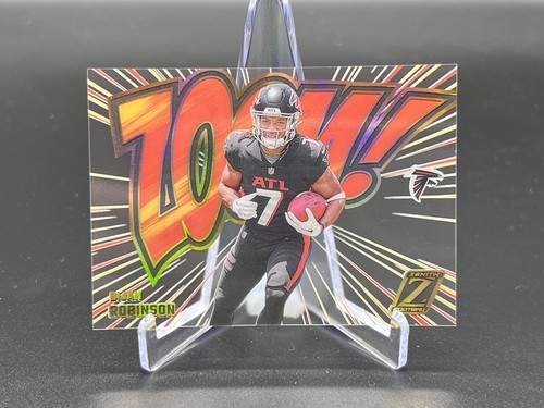 2023 Panini Zenith BIJAN ROBINSON ZOOM Rookie RC Atlanta Falcons SSP ...