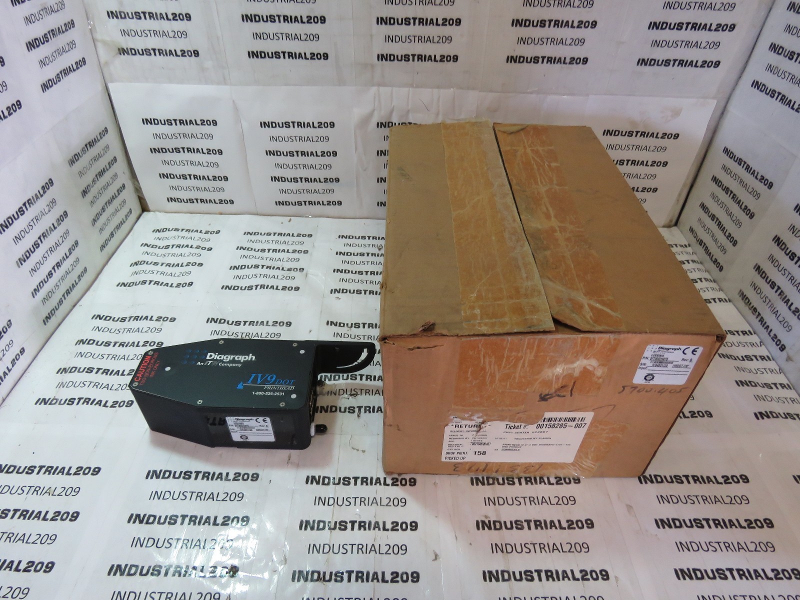 ITW DIAGRAPH IJ 3000 LARGE CHARACTER INK JET PRINTER NEW | eBay