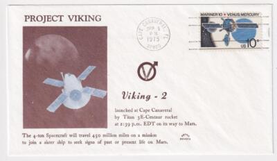 VIKING 2 SPACECRAFT LAUNCH Astro Covers Space Cover C8610D | eBay