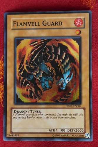 YuGiOh x1 Flamvell Guard HA01-EN009 Super Rare NM | eBay