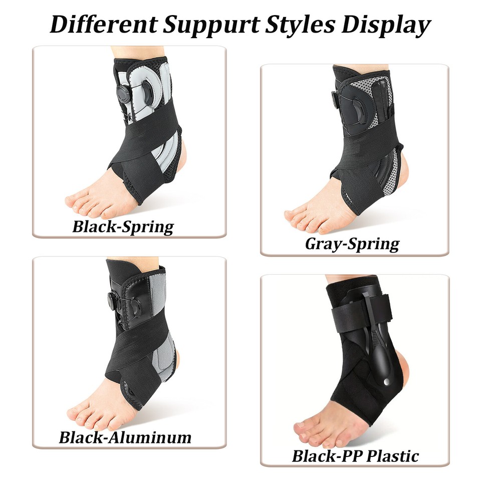 Ankle Brace Support Stabilizer Guard Tendonitis Achilles Sprain Foot ...