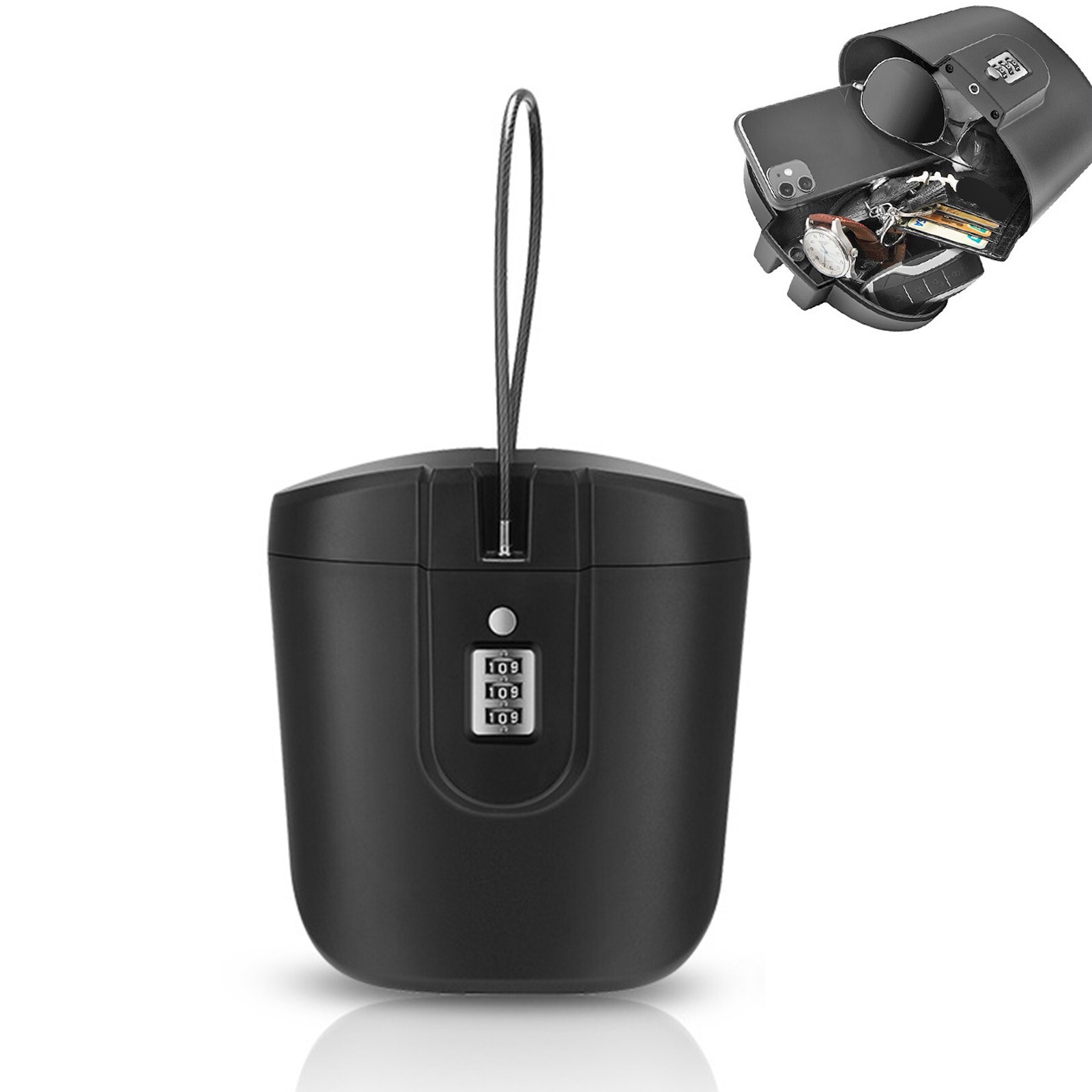 Brand New 3-Digit Lock Box Password Lock Box Organizer Password ...