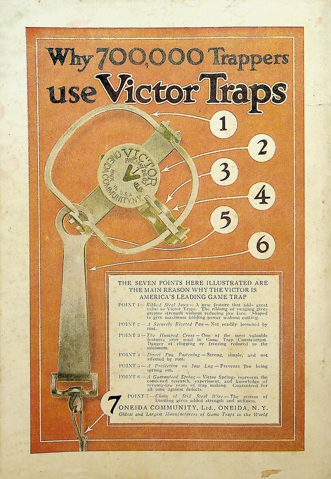 Hunter Trader Trapper Magazine March 1921 Moose Hunting Snow Winter ...