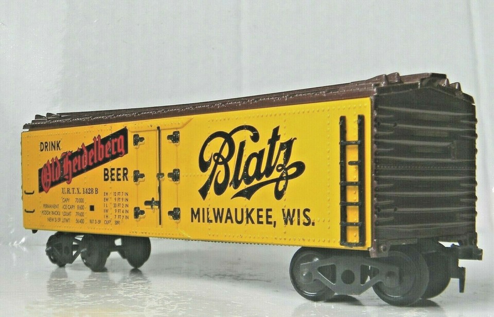 Fleischmann Ice Beer Reefer ~ Blatz Old Heidelberg Beer ~ Rd# URTX 1428 ...