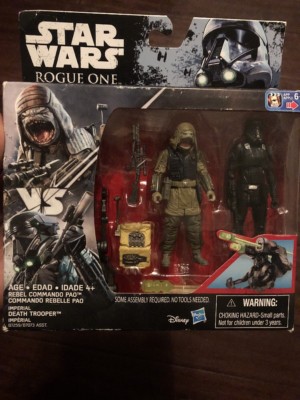 STAR WARS ROGUE ONE: REBEL COMMANDO PAO & IMPERIAL DEATH TROOPER | eBay